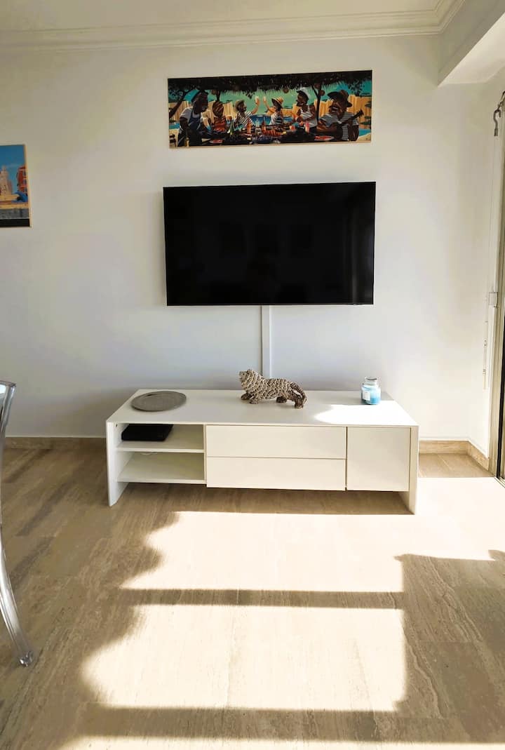 New Appartement, Vue Mer, A/c Et Piscine, Parking - Nizza