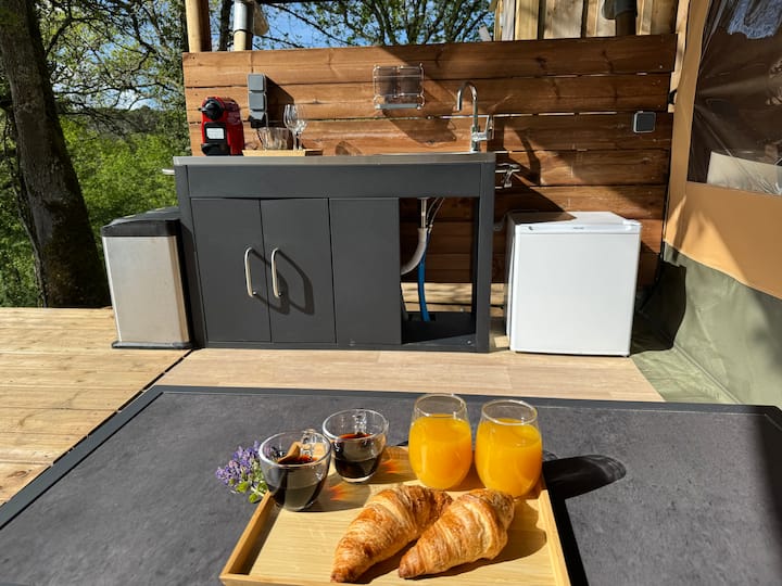Ecolodge "Libellule" Romantique Pour Amoureux - Bazas