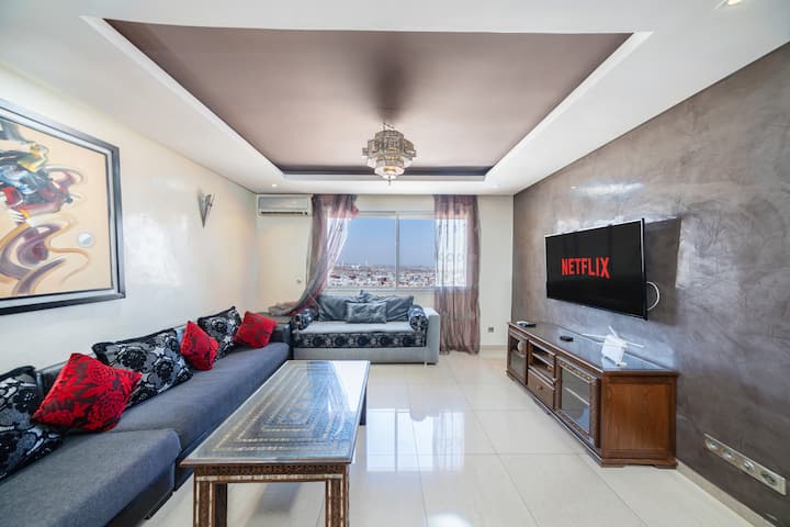 Confort Et Vue Magnifique Sur La Ville - Agadir