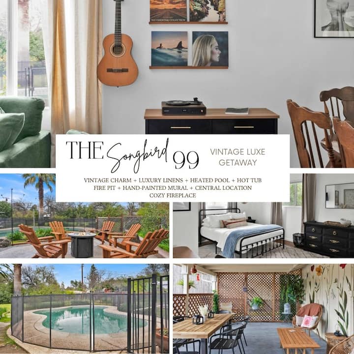 Pool Hot Tub Ev Charger Bbq Garage Pet Friendly - Redding, CA