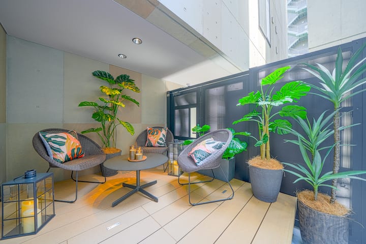 1br W/ Patio | Walk To Tokyo Tower & Roppongi | D - Shibuya Station
