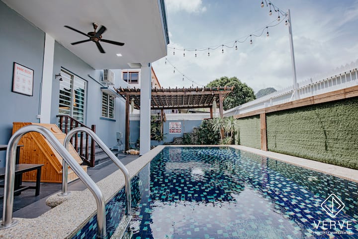Ipoh 27 Private Pool Villa 4b3b By Verve@16 Pax - Ipoh