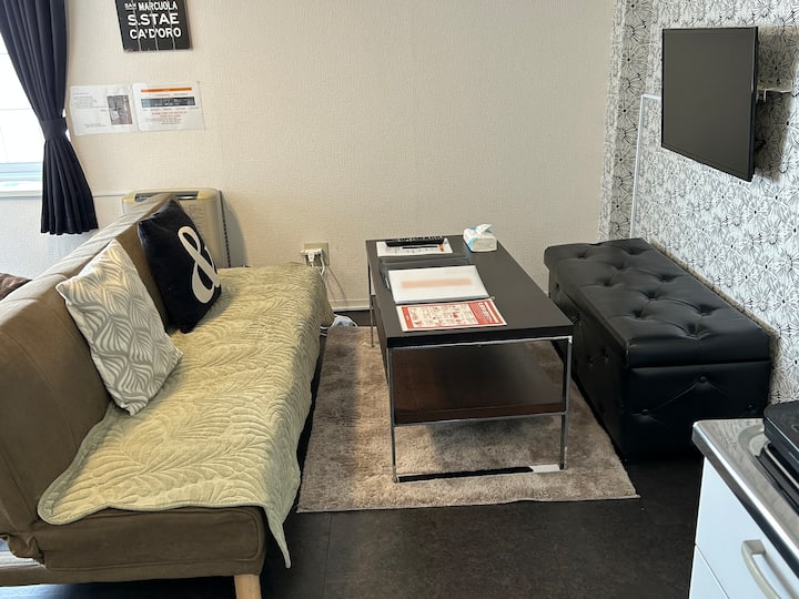 A201/最大6名/2寝室/2トイレ/フリーwi-fi/44㎡/+a205追加で合計最大12名4寝室 - Sapporo