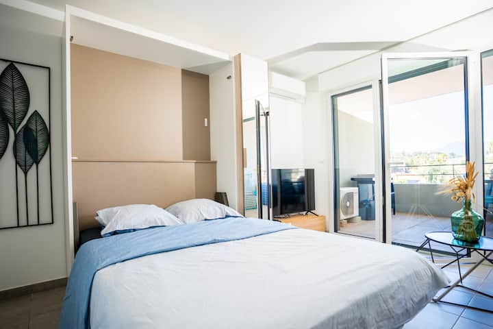 Studio Résidence De Standing Et Parking Privé - Villeneuve-Loubet