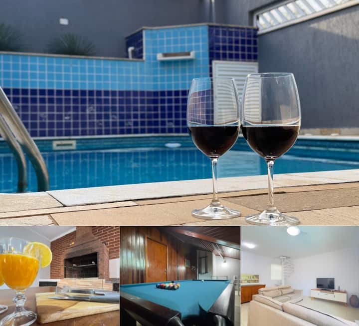 100m Praia, Piscina, Sinuca, 6x Sem Juros - Peruíbe