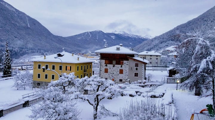 Ampio Loft Con Giardino Relax E Vista Parco Giochi - Cles
