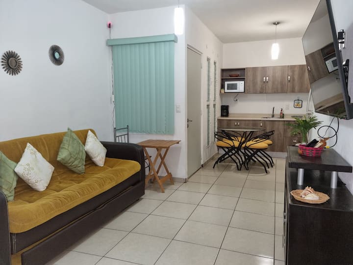 Confortable Departamento A 7 Min De Playa - Manzanillo, Colima, Mexico