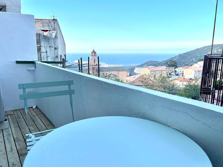 Casa Santa - Maison De Village Vue Mer - Balagne