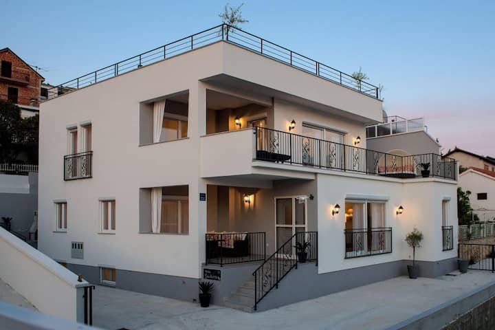 Ferien Haus Direkt Am Meer Villa Giuliana Tisno - Tisno