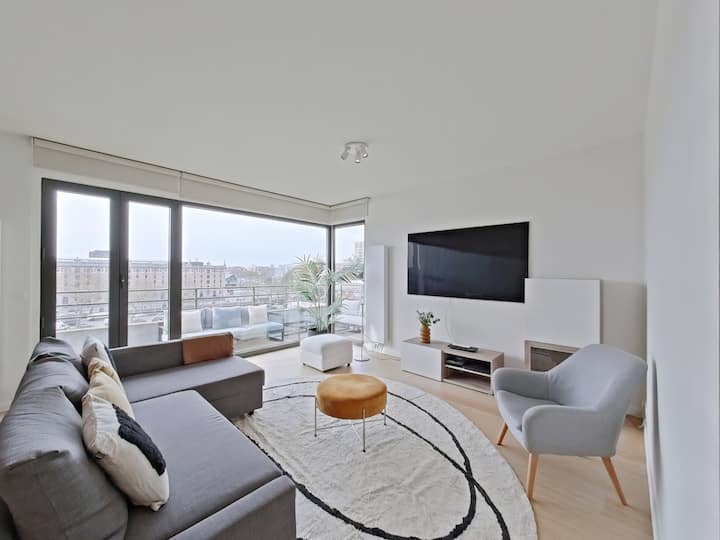 Stylish 2br Apartment With Balcony - Anderlecht