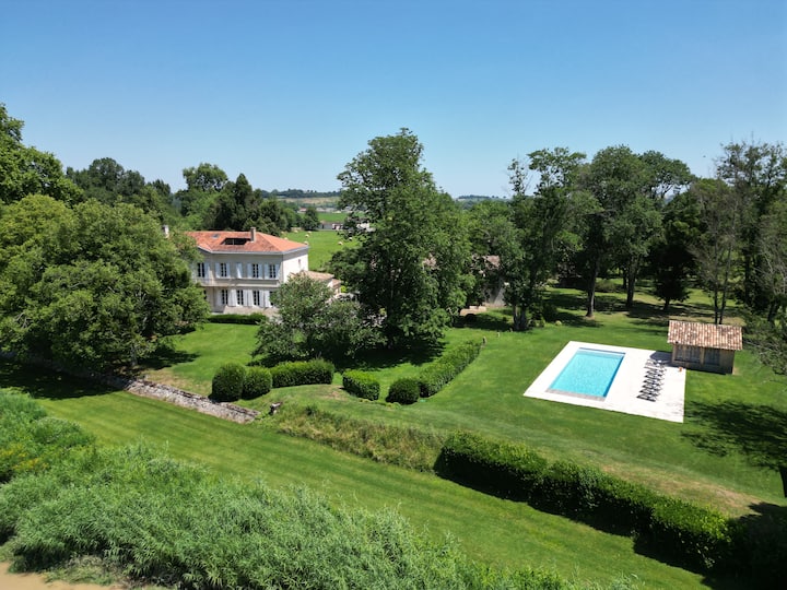 Demeure D'exception 5* Au Bord De La Dordogne - Libourne