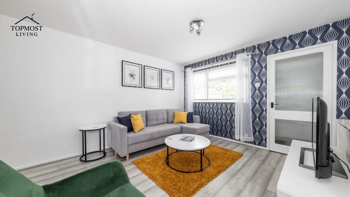 Stylish 1br Home|private Garden|sleeps 4 & Parking - ダンステブル