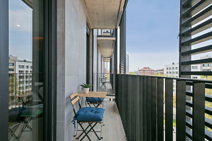 3d · Apartamento Familiar Con Terraza En Poblenou - Barcelona