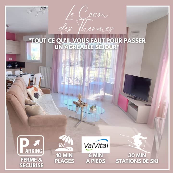 Le Cocon Des Thermes - Proche Gare, Thermal,centre - Thonon-les-Bains
