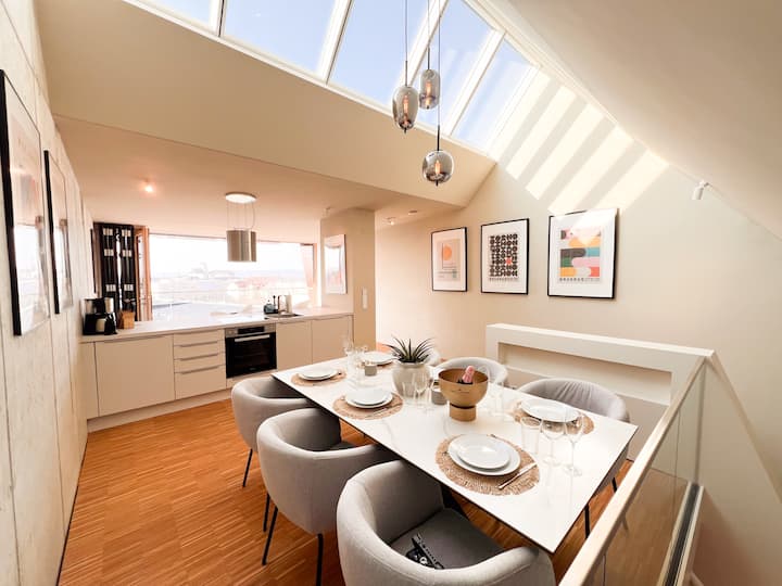 Jino - Penthouse Deluxe I Dachterrasse I Parkplatz - Dresde