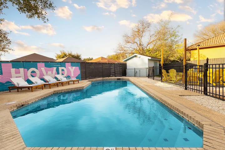 Gated Heated Pool-gameroom-hot Tub-firepit - Beacon Hill - San Antonio