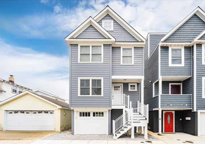 Luxury Beach House With Bay Views Parking & Badges - Seaside Heights, NJ