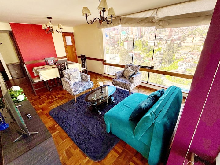 Elegante Apartamento. Con Hermosa Vista Panorámica - La Paz