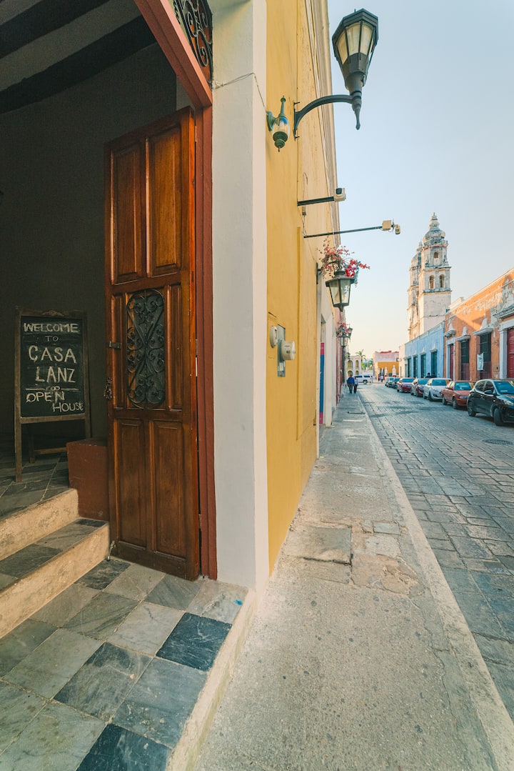 Casa Lanz Free Bicycle Downtown Cathedral Ocean - Campeche