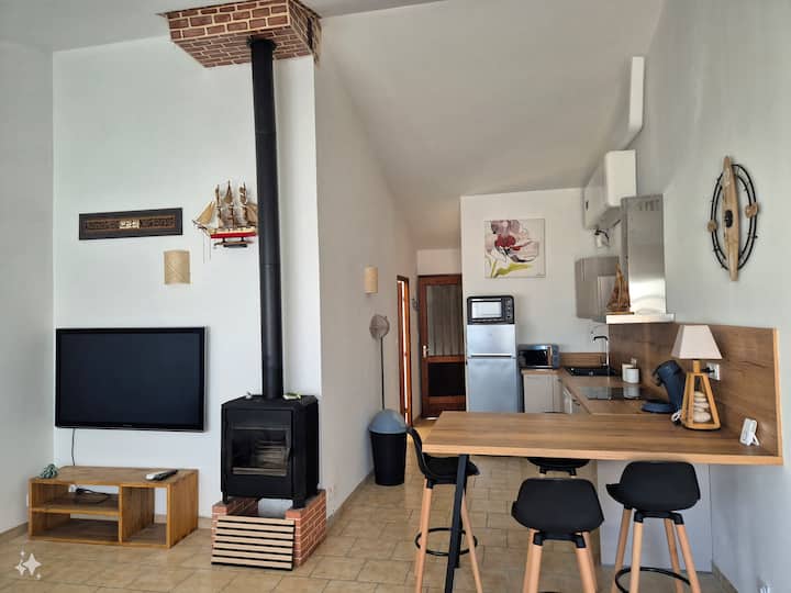 Villa F2 à 100m De La Mer - Sainte-Marie