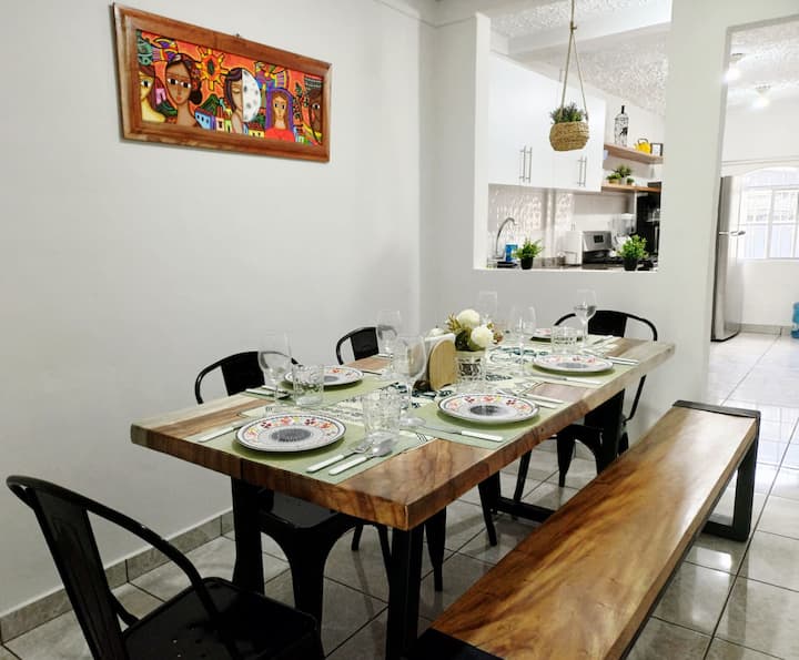 Casaromerosv 5 Min Mall Was/dry Ac 3br 2pk Securit - San Salvador