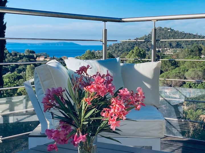 Vue Mer T3 Duplex Rez De Jardin - Plage de Cavalière