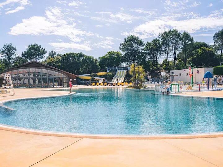 La Plage 4* Emplacement C41 6pers 3ch 1sdb - Mimizan