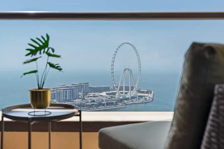 Stunning 3bd Jbr Beach, Full Dubai Eye & Sea View - ドバイマリーナ
