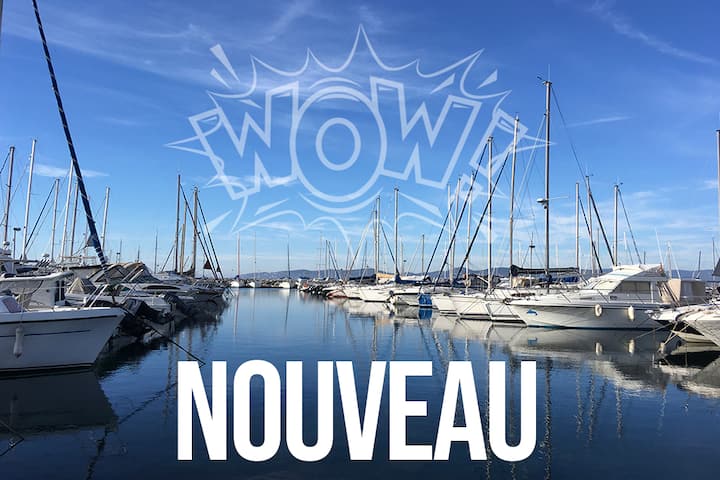 Le Diamant • Vue Mer Et Port à 180° Piscine Privée - Cap Estérel