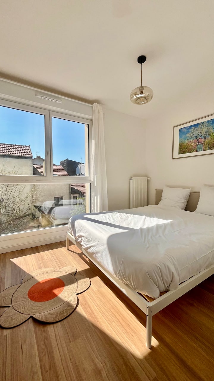 Appartement Lumineux 26 M², 2 Min Du Métro 13 - Malakoff