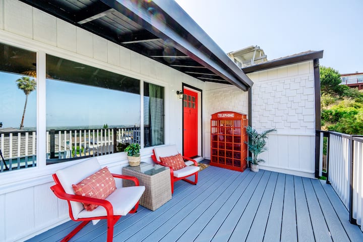 The Red Edit | Scarlet Heaven Retreat |Deck & View - Castro Valley, CA
