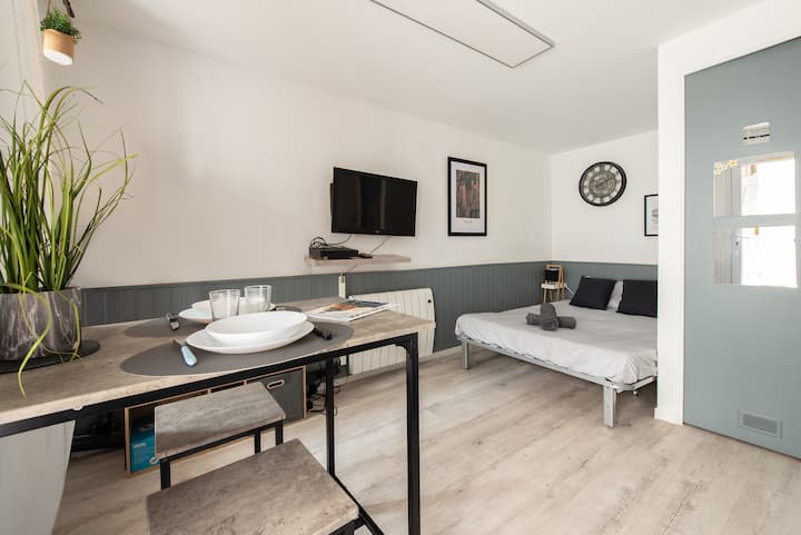 Studio Moderne - Proximité Gare + Espace Extérieur - Toulouse