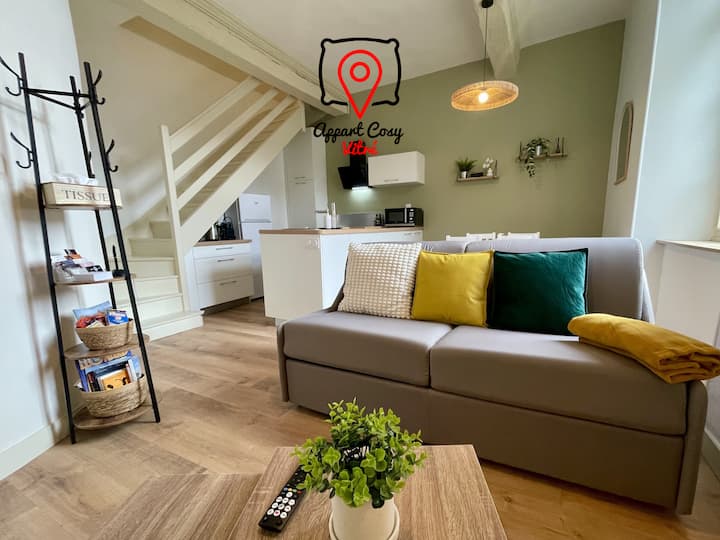 Appartcosy 22 Centre Historique - Vitré