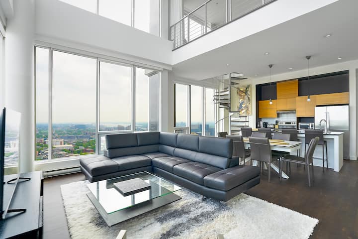2-floor Ph Luxe Mtl Views Amenities & Prm Location - Montréal, QC
