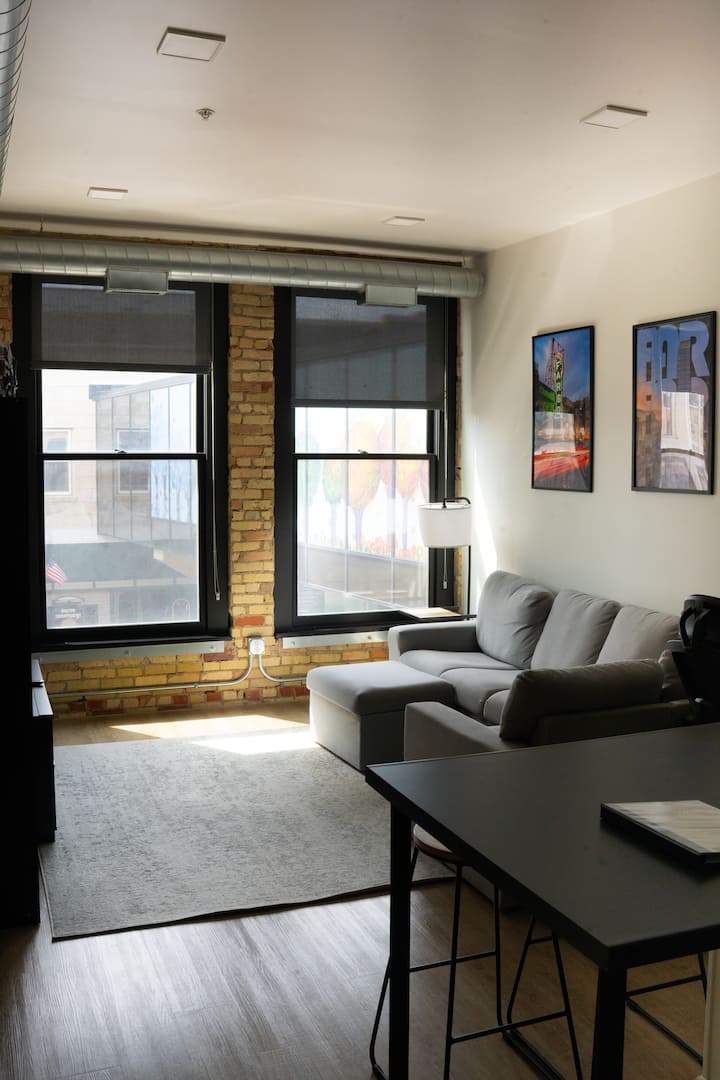 Modern Downtown Condo W/skyway - Fargo, ND
