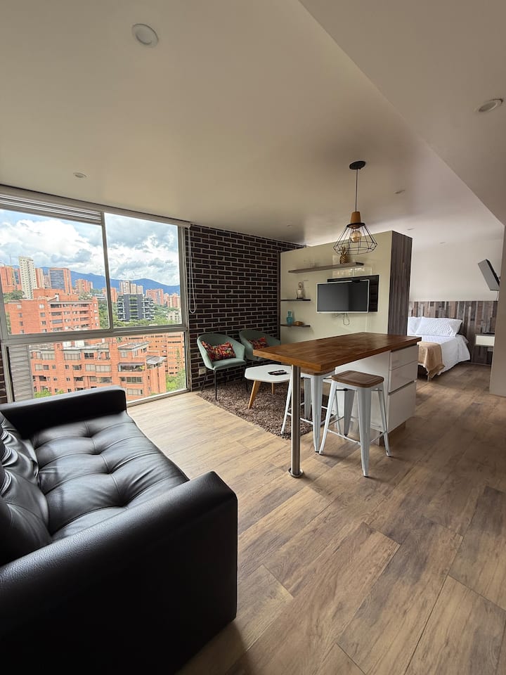 2 Confort & Panorama Piso 19, Free Parking - Medellín