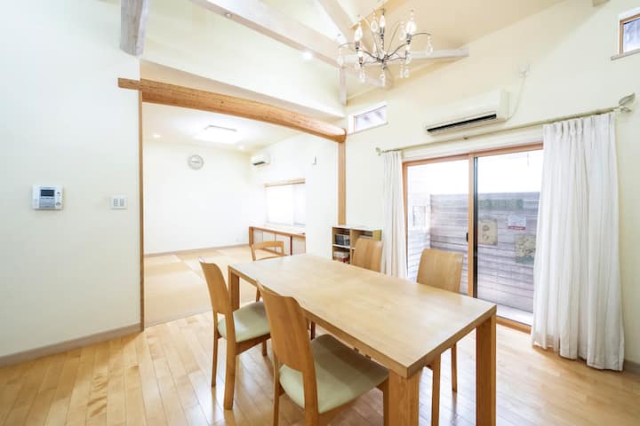 観音寺 集 Syu：香川観光、うどん、瀬戸内国際芸術祭の拠点にぴったり！美しいリノベーションコテージ - 觀音寺市