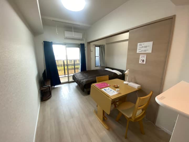 Lfk203 福岡空港（国際線ターミナル）から徒歩15分・高速固定wi-fi・新築のお部屋 - Fukuoka Airport (FUK)