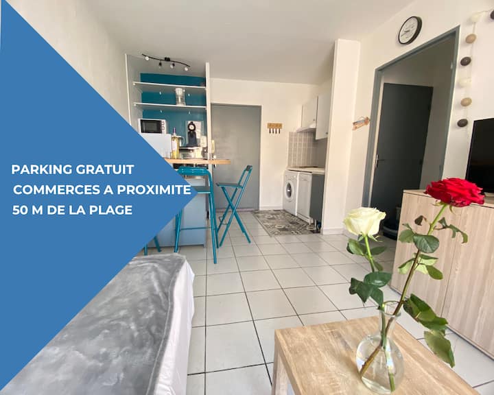 Appartement 4 Pers Plage à 50 Mètres "Jeannine" - Sainte-Marie