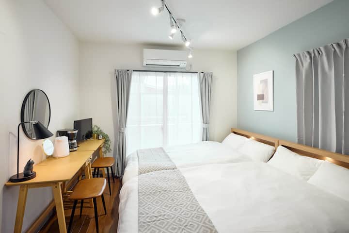 Quiet Tokyo Stay|shinjuku Area|spacious 20㎡ | 4ppl - Mitaka