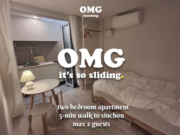 "It's So Sliding" Two-bedroom In Sinchon2 - Seoul