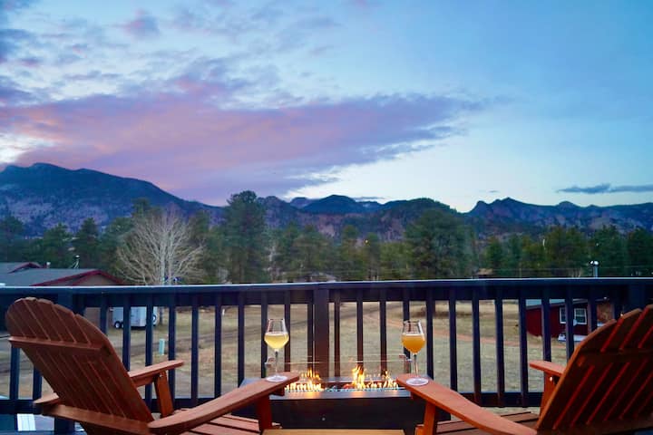 Newly Renovated Mtn Retreat 6min To Rmnp, Views! - Estes Park, CO