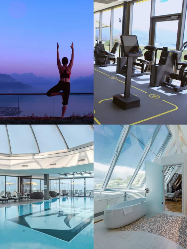 Attic Suite With Access Spa 5 Star - Montreux