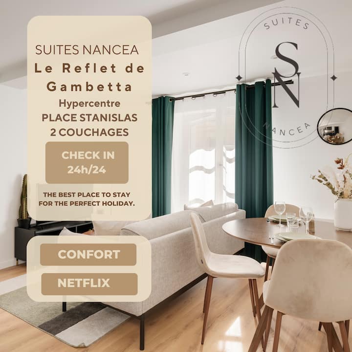 Le Reflet De Gambetta - Place Stanislas - 2 Pers - Nancy