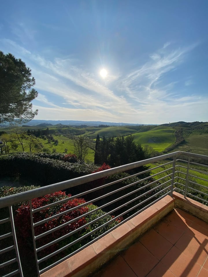 Tworooms Apartment With View And Use Of Pools - Certaldo