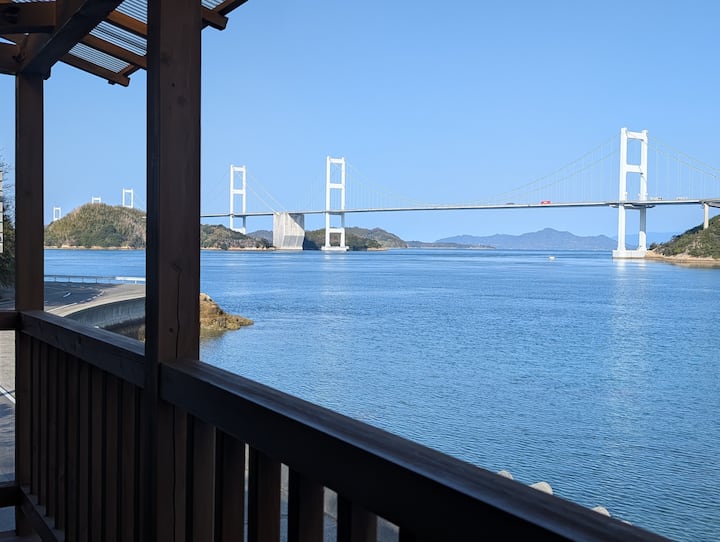 しまなみ海道、親戚の家のような温かさを感じる、プライベートサウナ付き一棟貸宿 -閑- Shizuka - Imabari