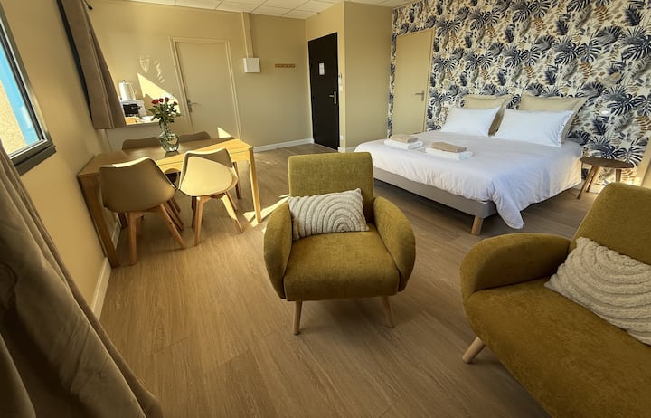 Suite Du Spa 2 - Parking Privé Gratuit - ibis budget Reims Thillois
