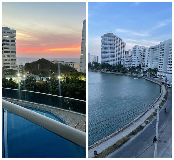 Apartamento A 1 Min De La Playa - Cartagena