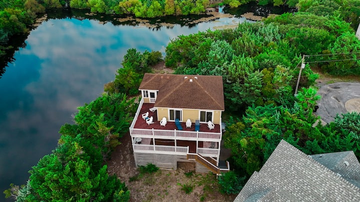 Lake Front Cottage/hot Tub/pets+/2 Day Min Stay - Avon, NC