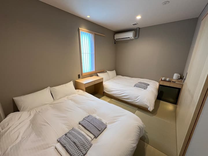 日々の宿 ひねもす/ダブルツインルーム/4名様まで/直島へ - 다마노시